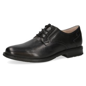 Caprice Herren Anzugschuhe aus Leder zum Schn&uuml;ren, Schwarz (Black Nappa), 45 EU