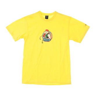 HUF Huf, Homme, Tops, Jaune, Taille: S Street Fighter II Tee Jaune Homme