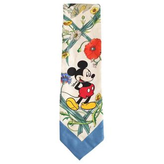 Gucci Foulard fin multicolore