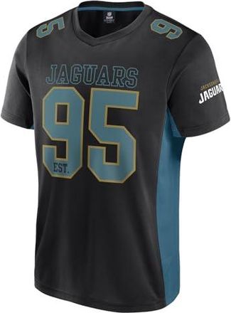 Fanatics NFL Jacksonville Jaguars Core Foundation Top Polymesh T-shirt Noir, Noir, XL