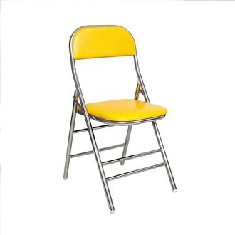 Generic Klappstuhl Camping Leicht Tragbar mit Metallrahmen Bis 100kg Belastbar Klappst&uuml;hle Esszimmer Gepolsterte mit Lehne Keine Montage Erforderlich f&uuml;r Camp