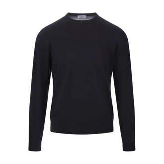 Fedeli Argentina Rundhals-Pullover - - Knitwear - Herren - Schwarzk - XL