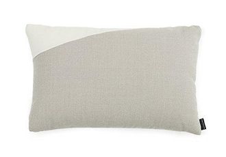 NORMANN COPENHAGEN Edge Kissen, Baumwoll-Mischgewebe, beige, 60 x 60 x 40 cm