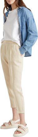 Benetton Damen Pantalone 4agh558x5 Hose, beige, XS