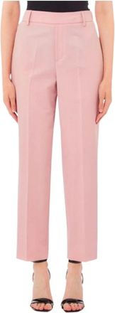 Liu Jo Femme, Pantalons, Rose, Taille: 40 FR Pantalon &Eacute;lastique Rose