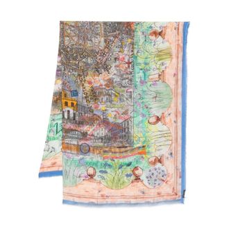 Faliero Sarti Femme, Accessoires, Multicolore, Taille: ONE Size Milano Scarf