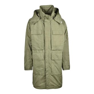 Add Garment Dyde Vintagr Parka - - Coats - Herren - Gr&uuml;n - L