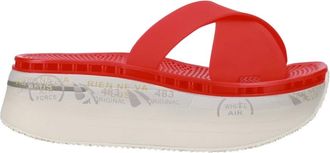 Premiata Femme, Chaussures, Rouge, Taille: 38 EU Sandales Plateformes Moura