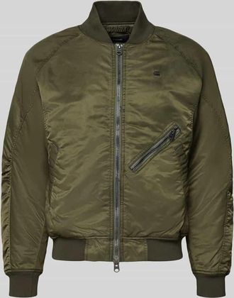 G-Star Regular Fit Bomberjacke mit Stehkragen