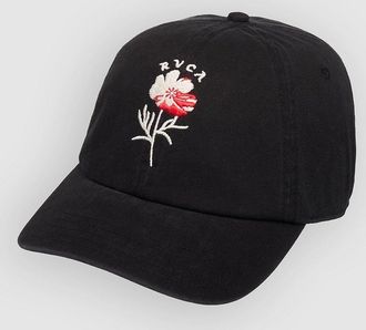 Rvca Odai Washed Dad Cap washed black