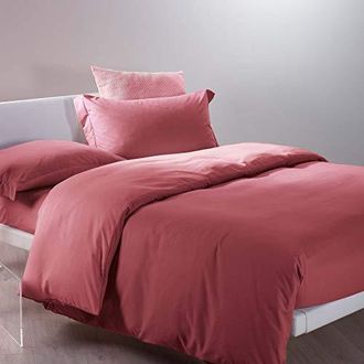 Caleffi Bettw&auml;sche Set 4teilig aus 100% Baumwolle - Weiches und Elegantes Duvet Cover, Waschbar & Pflegeleicht Bettbezug, Bettwaren & Bettw&auml;sche