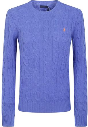 Ralph Lauren Femme, Pulls, Bleu, Taille: 40 FR Pullover