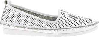 Andrea Conti Femme 0021534 Mocassins, Blanc 001, 41 EU