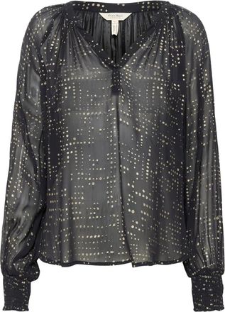 Part Two TenniePW Blouse - Femme - Blouses et Chemises - Bleu - Taille: 46 FR