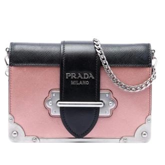 Prada Sac bandouli&egrave;re Cahier Pre-owned - Femme - Pre-owned - Rose - Taille: ONE Size
