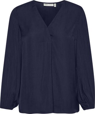 Inwear Damen RindaIW Blouse Blouse, Marine Blue