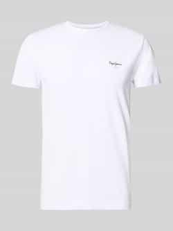 Pepe Jeans London Slim Fit T-Shirt aus Baumwoll-Mix Modell ORIGINAL BASIC 3