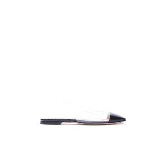 Gianvito Rossi Plexiglas Ballerinas - - Shoes - Damen - Schwarzk - 37 1/2 EU
