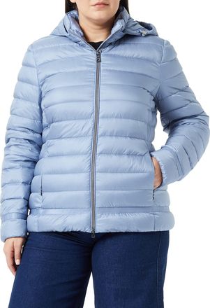 Geox Womens D Jaysen Down Coat, Stonewash, 50