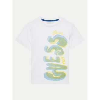 Guess T-Shirt L5GI12K8HM4 Wei&szlig; Classic Fit