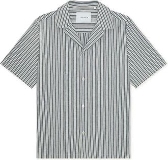 Les Deux Homme, Chemises, Bleu, Taille: S Chemise Coton Allure