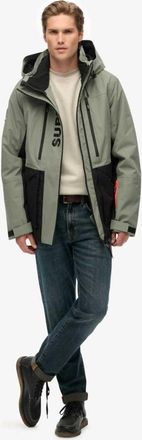 Superdry Ultimate Freestyle - Veste de ski - Vert Freestyle