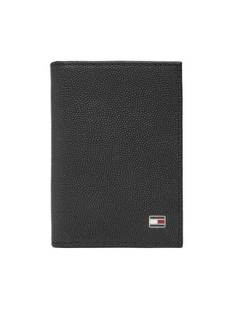 Tommy Hilfiger Geldb&ouml;rse Th Flag Bifold AM0AM13522 Schwarz
