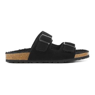 Lina Locchi Schwarze Hausschuhe - - Shoes - Damen - Schwarzk - 40 EU