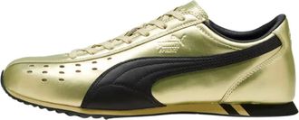 Puma Low-Top Sneaker - Sneakers Sprint Metallic Gold/Black - Gr. 40,5 (EU) - in Bunt - f&uuml;r Damen