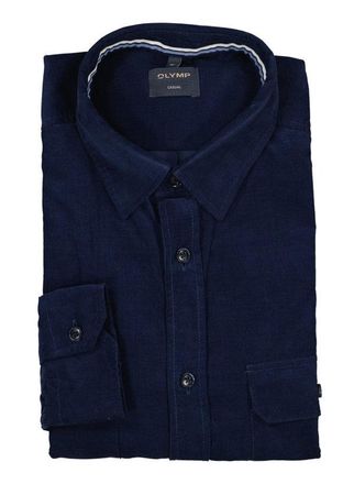 Olymp Herren Hemd blau
