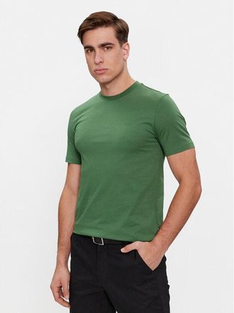 HUGO BOSS T-Shirt Thompson 01 50468347 Gr&uuml;n Regular Fit