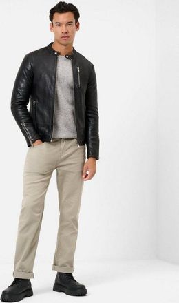 Ricano Lederjacke Carlo Lederjacke aus Lamm Leder im Biker-Stil