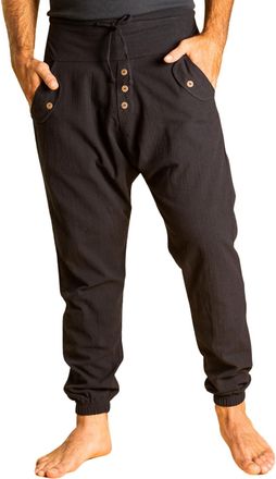 Panasiam Yogipants 01, Cotton, Black, XXL