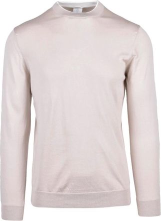 Eleventy Homme, Pulls, Beige, Taille: 2XL Maglioncino Girocollo