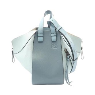 Loewe Pre-owned Hammock Small Leder Handtasche - - Pre-owned - Damen - Blau - ONE SIZE