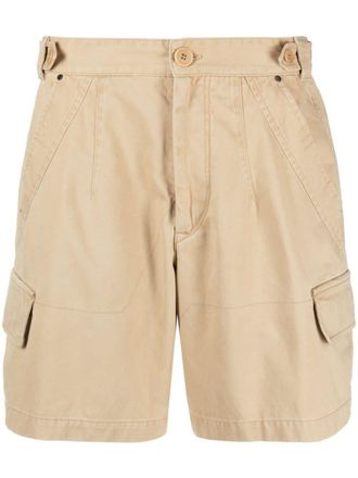 Isabel Marant short Lisette en coton à poches cargo - Marron