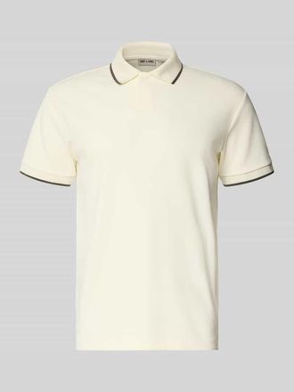 Only & Sons Regular Fit Poloshirt aus Baumwoll-Mix Modell TOMON