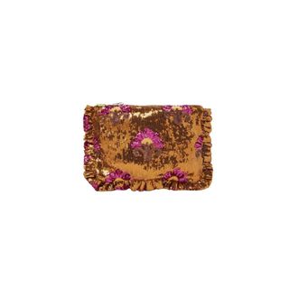 La DoubleJ Oversized Zip Pouch - - Bags - Damen - Braun - ONE SIZE