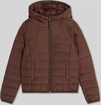 Tom Tailor Denim Regular Fit Steppjacke mit Kapuzenkragen