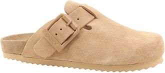 Colors Of California Femme, Chaussures, Beige, Taille: 40 EU Leather Mule