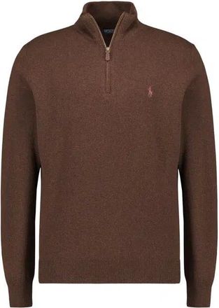 Polo Ralph Lauren Herren Pullover braun Wolle unifarben
