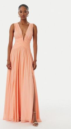 Guess Abendkleid G6GK14 W2374 Hellorange Regular Fit
