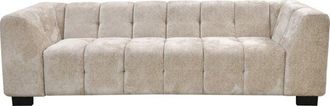 Habitat et Jardin Habitat Et Jardin - Canapé droit design en tissu chenille 3 places Foch - Beige