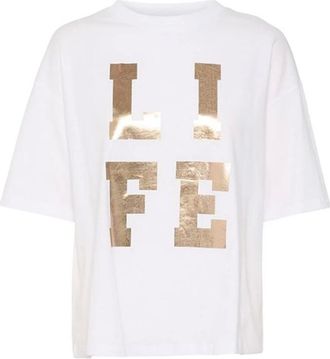 Kaffe Femme, Tops, Blanc, Taille: 44 FR T-Chemises