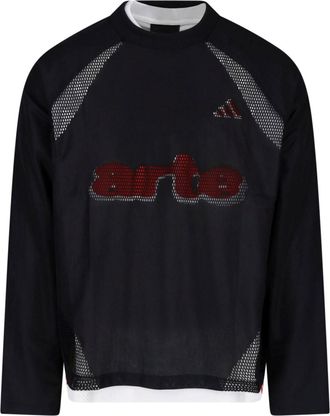 adidas X Arte Double-Layer Logo T-Shirt