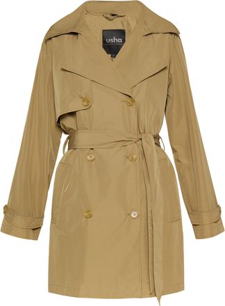 Usha Mantel Frauen Olive