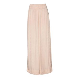 Attic and Barn Satin Weite Hosen - - Trousers - Damen - Beige - XS