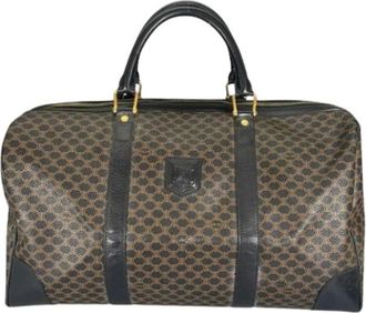 Celine unisex, Pre-owned, Brun, Taille: ONE Size Sac Boston Pre-owned