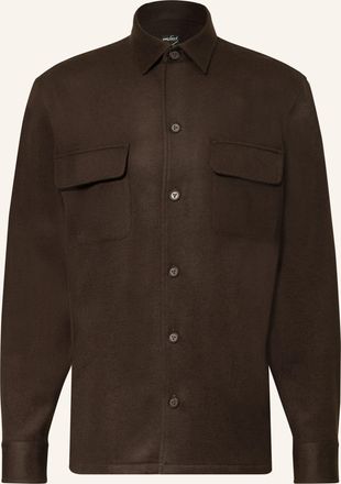 van Laack Van Laack Overshirt Vl-Reydin-K braun
