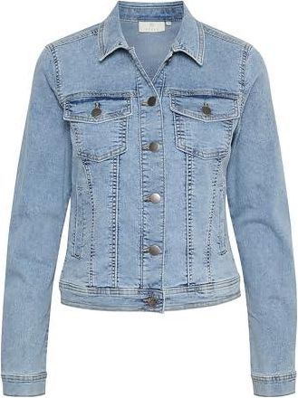 Kaffe Women Casual jacket Long sleeve Regular fit KAvicky Jeans Jacket